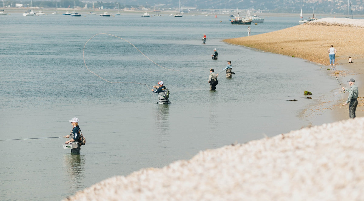 FLY FISHING AT ORVIS SALTWATER FLY FISHING FESTIVAL IN CHICHESTER ...