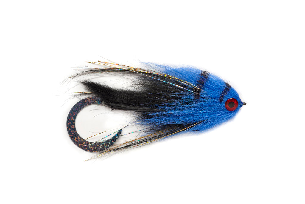 Paolo's Wiggle Tail Bunny Black & Blue | Fishing Flies – Orvis UK