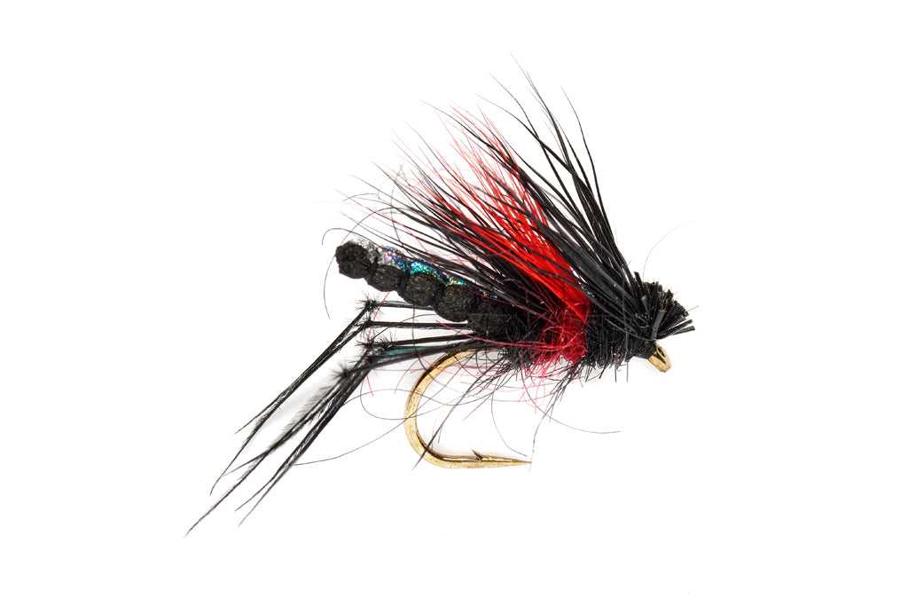 McPhail Detached Body Hopper Black | Fly Fishing Flies – Orvis UK